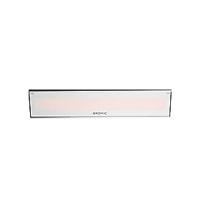 Platinum Smart-Heat Electric Patio Heater, Outdoor, White, 2300W, 220-240V