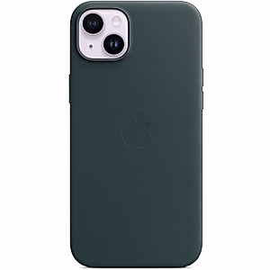 Apple iPhone 14 Plus Leather Case with MagSafe - Forest Green