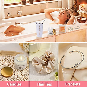 DHQH Bridesmaid Proposal Gifts Bridesmaid Gifts Box from Brides Bachelorette Party Gifts for Bridesmaids Wedding Gifts for Bridesmaid,20oz Bridesmaid Tumbler With Lid and Straws