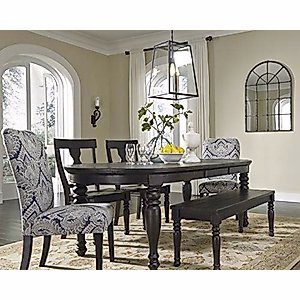 Signature Design by Ashley Wall Mount Oengus Traditional Antiqued Metal Framed Accent Mirror 32x46, Silver