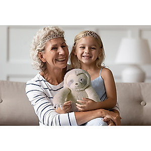 Ice King Bear Baby Sloth Stuffed Animal Plush Toy, 10 Inches, Cute Beige