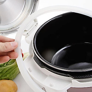 Sealing Ring and Steam Release Handle,Float Valve Replacement Parts with Anti-Block Shield For Instant Pot Duo5,6Quart (5/6QT)