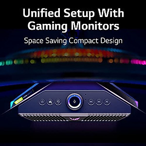 LG Ultragear GP3 - Portable Gaming Speaker with DTS Headphone:X, Voice Chat, Up to 6 Hour Battery Life, Bluetooth, USB Type-C Connection