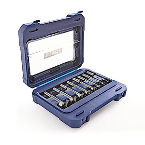 IRWIN Marples Forstner Bit Set, Wood Drilling, 8 Piece (1966892)