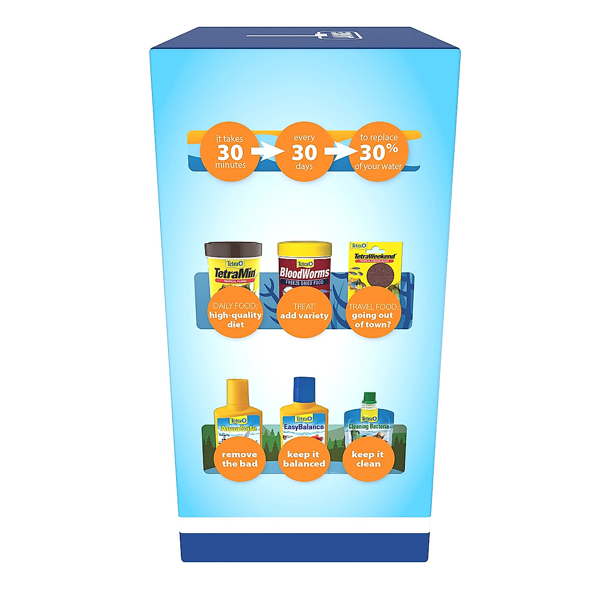 Tetra Whisper Bio-Bag Filter Cartridges For Aquariums - Ready To Use BLUE, Large, 3 Count (Pack of 1)