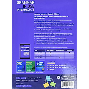 Grammar in Use Intermediate Student's Book with Answers and Interactive eBook: Self-study Reference and Practice for Students of American English