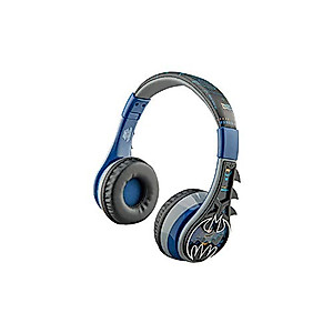 eKids Batman Bluetooth Headphones for Kids, Wireless Headphones with Microphone for Video Call or Zoom Meeting, for Fans of Batman Merchandise and Gifts