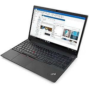 2021 Newest Lenovo ThinkPad E15 Gen 2 15.6" FHD 1080p Business Laptop (AMD 8-Core Ryzen 7 4700U (Beats i7-10710u), 16GB DDR4 RAM, 256GB PCIe SSD) Wi-Fi 6, Webcam, Windows 10 Pro + IST HDMI Cable