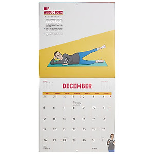 RBG Workout 2021 Wall Calendar: (Ruth Bader Ginsburg Women's Exercise 12-Month Calendar, Monthly Calendar to Work Out with a Supreme Court Justice)