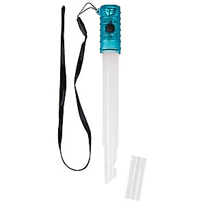 Life Gear Blue LED Glow Stick & Flashlight with Whistle & Lanyard (LG116)