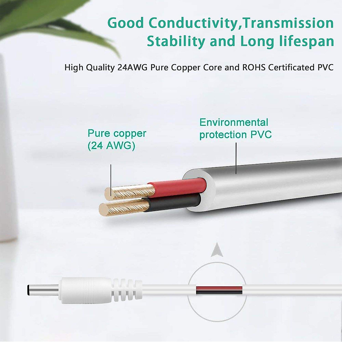 Replacement Charger Cord for LELO Gigi/Gigi 2, Mia, Mona/Mona 2 / Mona Wave, Lna Wave, Ora/Ora 2, Lily/Lily 2, Liv/Liv 2, FOREO Luna Series Facial Cleanser Charger Cable