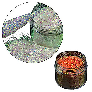 Mixed Colourful Glitter Sequins for Resin Craft Glitter Body Face Hair Glitter Nail Sequins 3D Nail Art Decoration