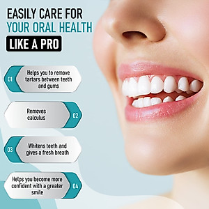 Dental Kit Tools, 10 Pack Stainless Steel Plaque Remover, Dental Tools to Remove Plaque and Tartar, Oral Care Kit with Plaque Cleaner, Tartar Pick, Tooth & Tongue Scraper for Dentist, Personal, Family