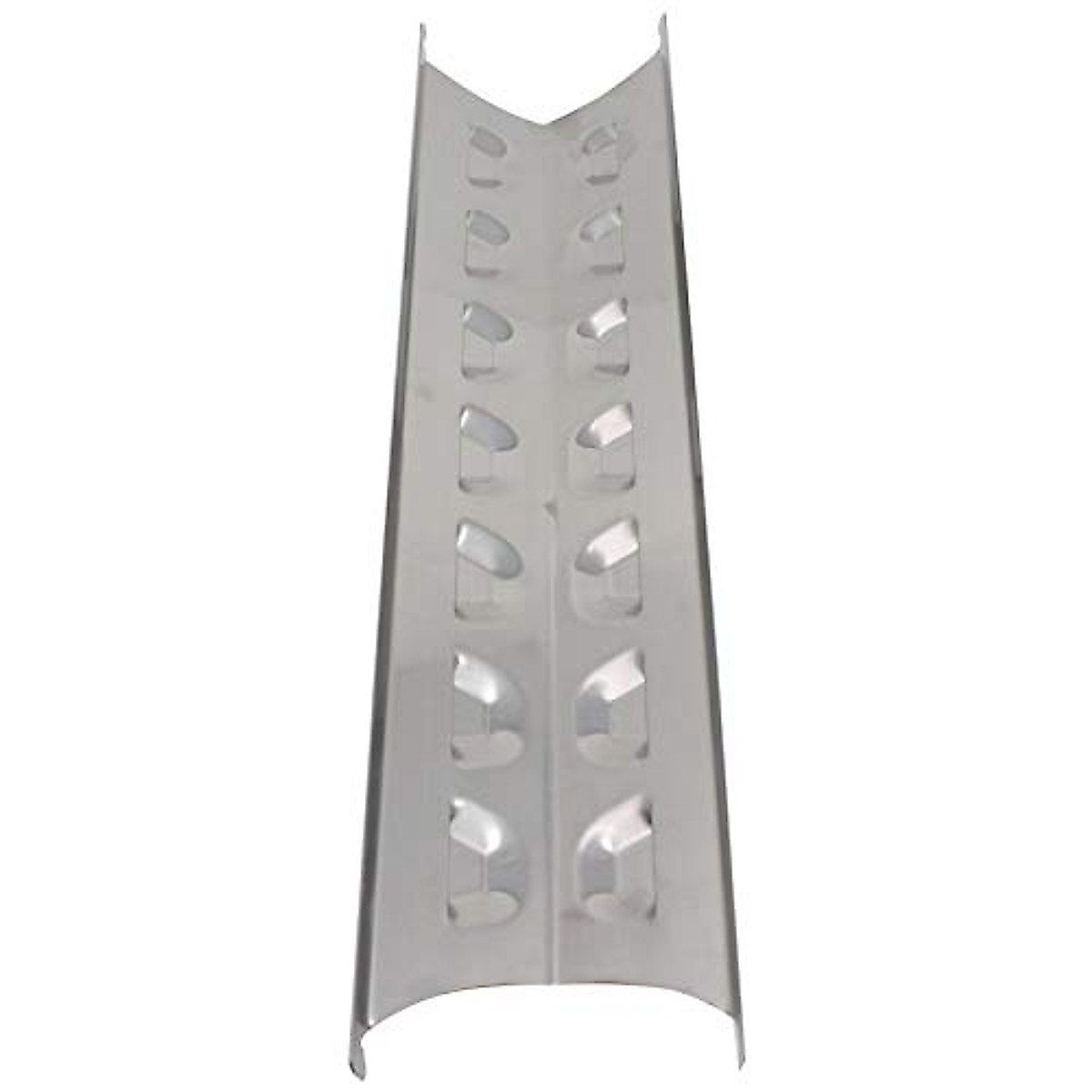 3-Pack BBQ Grill Heat Shield Plate Tent Replacement Parts for Kenmore 148.16156211 - Compatible Barbeque Stainless Steel Flame Tamer, Guard, Deflector, Flavorizer Bar, Vaporizer Bar, Burner Cover