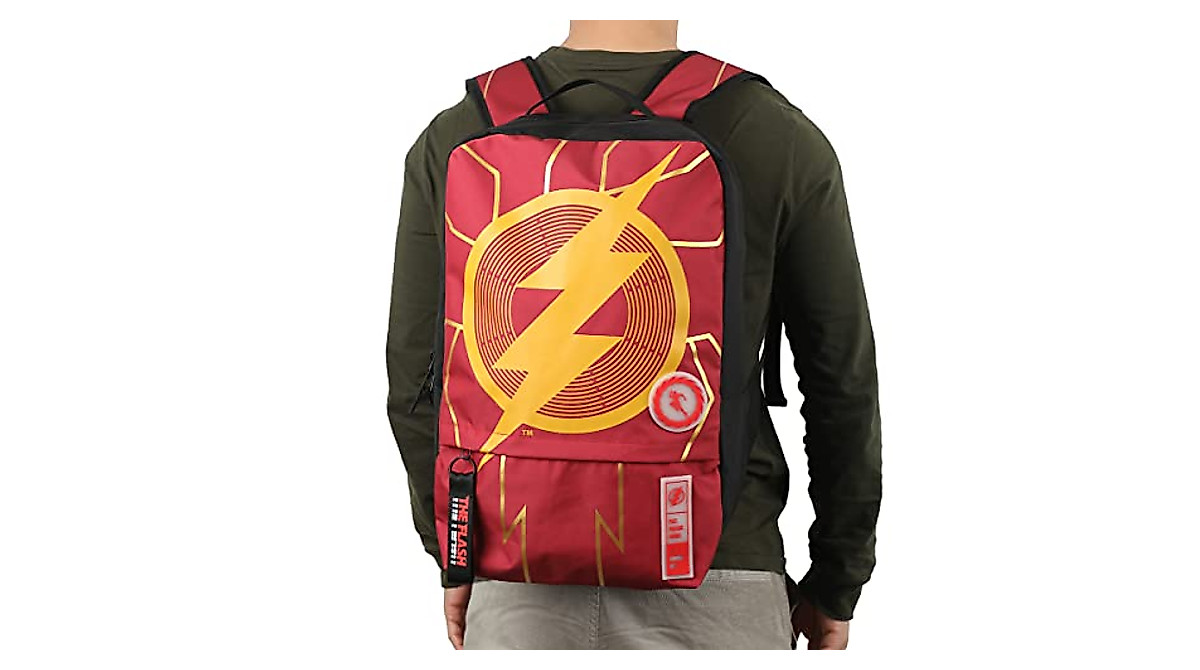 Bioworld The Flash Lightning Bolt Logo 19" Backpack — 🛍️ The Retail Market