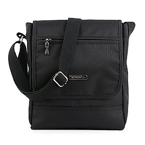 MHCNLL Women Crossbody Purses with Anti Theft RFID Ladies Waterproof Shoulder bag Handbag (black)