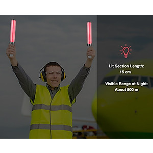 Multicolor LED Glow Sticks, iSiLER Party Flashing Light, 15 Color Changing 2 Lighting Modes Flashing Light Stick for Party Supplies, Festivals, Raves, Birthdays, Parking Guides, Dog Walkers Safety