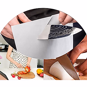 E & G Leather Strop for Knife Sharpening - Leather strop Kit with Sharpening Stropping Compound - Get Razor-Sharp Edges with Knife Stropping Compound Kit Black