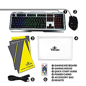 YEYIAN Gaming Computer Yari II- AMD Ryzen 7 7800X3D, AMD RX7900 XTX Gaming PC Desktop, 1TB NVMe SSD, 32GB DDR5 5200MHz RAM, Liquid Cooled, Win 11 Home, USB-C 3.2, WiFi 6, 850W PSU