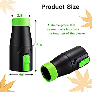 Car Drying Nozzle for EGO Leaf Blower Nozzle Work for EGO 530 575 580 615 650 765- Bare Nozzle 1 Pack