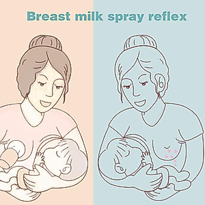 2 Pack Silicone Manual Breast Pump with Protective Lid, 100% Food Grade Silicone, Whole Shaped Technology, BPA-Free(Yellow)