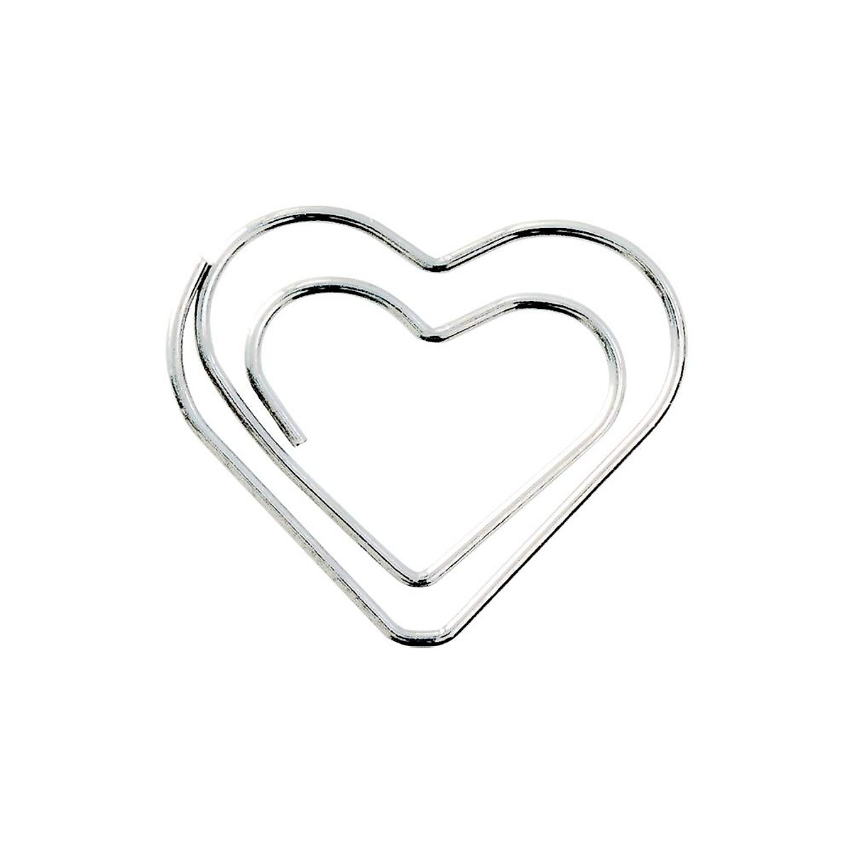 Midori 43383006 Clip Deep Clips Nano Heart Pattern
