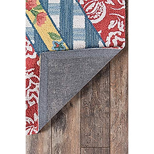 Madcap Cottage Summer Garden Think of England Area Rug, 5' X 8', Multi