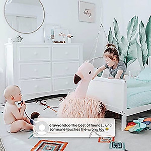 Delta Children Unisex Nursery 6 Drawer Double Dresser, Greenguard Gold Certified, Bianca White