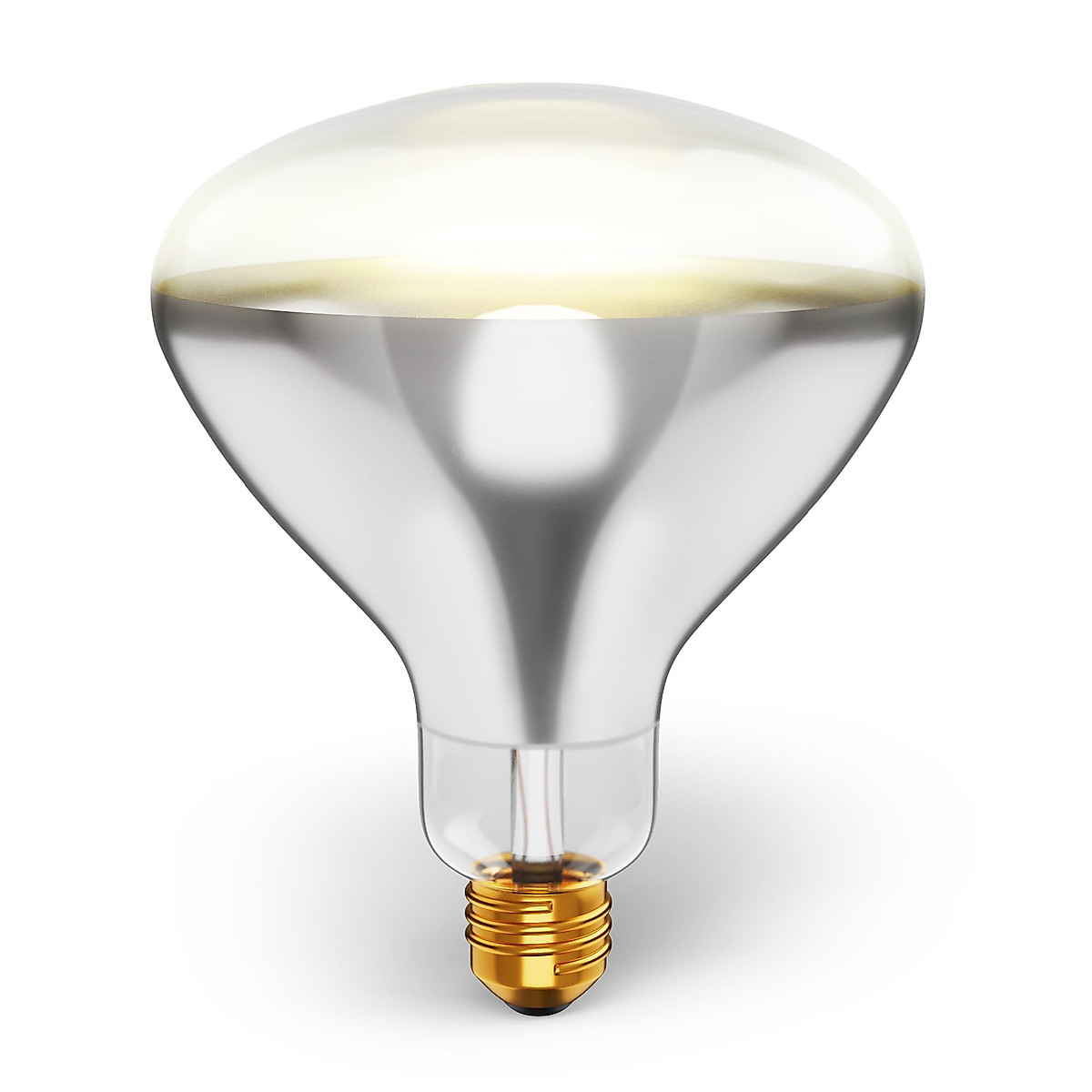 250R40/1 250-Watt, Incandescent R40 Reflector, Clear Head Lamp, Heat Flood Lamp Light Bulb, E26 Standard Medium Screw Base, 120V, 6,000 Hour Rated (Pack of 2-Clear-Heat Lamps)