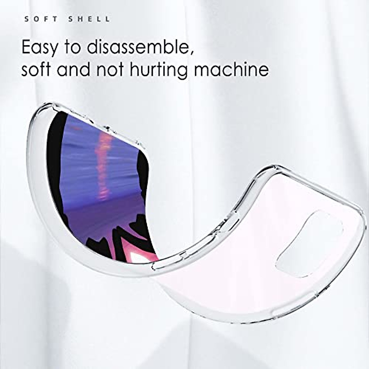 KARTXITAI Case Compatible with Reno2,Shockproof Slim Thin Silicone Protective Anti-Fingerprint Anti-Scratch Anti-Fall Phone Cover - Love,Sky,Sunset,Glow,Lovers