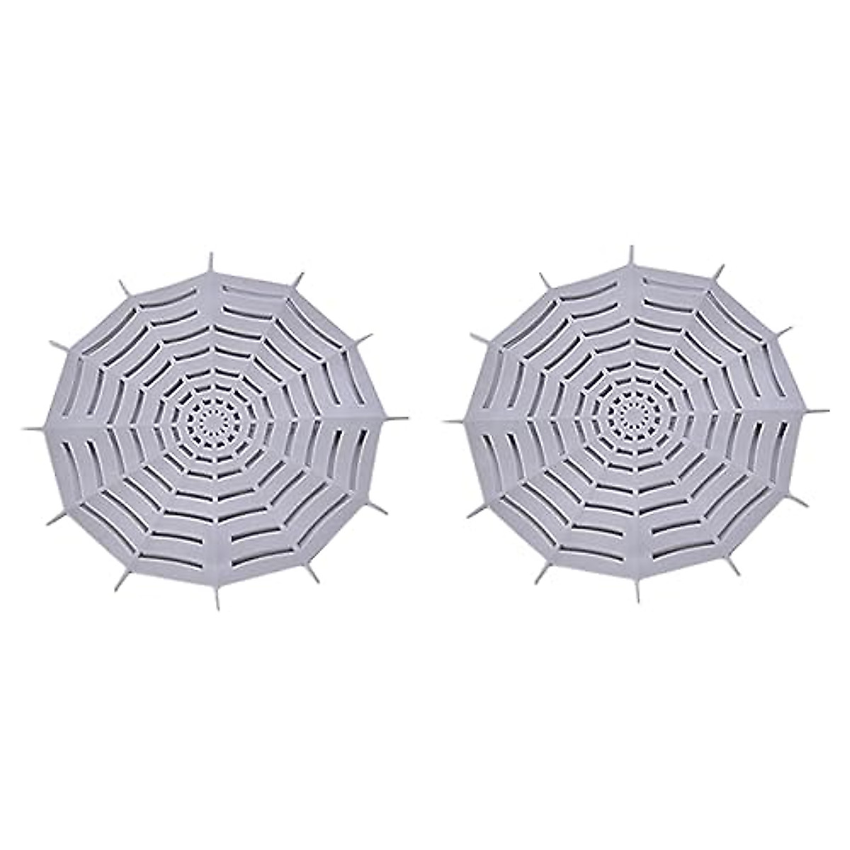 Outanaya 5pcs Hair Stopper Sink Sewer Filter Spider Web Shaped Filter Strainer Floor Drain Stopper Kn Filter Drainer Filter Drain Filter Screen Basket Bathtub Plug Hair Receiver Drain Plug