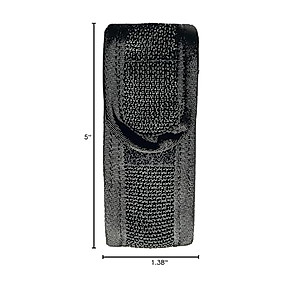 NW Self Defense Products Fox Labs, One Point Four Pepper Spray - 3 oz. Stream & Nylon Holster - Flip Top