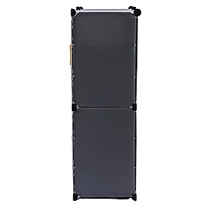 TBVECHI 2 Trains 6 Layers Drawer Shoe Storage Cabinet, Entryway Shoe Storage Stand，Entryway Storage Shelf, Shoe Cabinet Shoe Organizer for Entryway, Shoe Cabinet with Doors