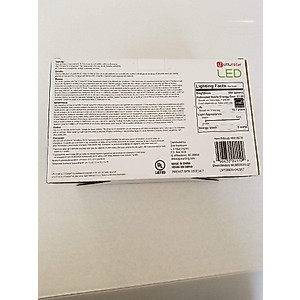 Utilitech 8-Pack 60 W Equivalent Soft White LED Light Bulb