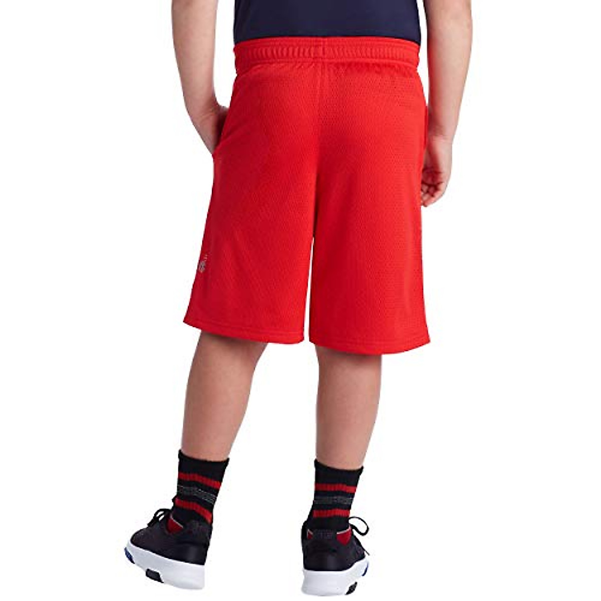 C9 Champion boys Core Mesh - 9" Inseam Shorts, Red Puree, Large US