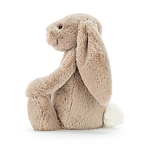 Jellycat Bashful Beige Bunny Stuffed Animal, Large, 15 inches