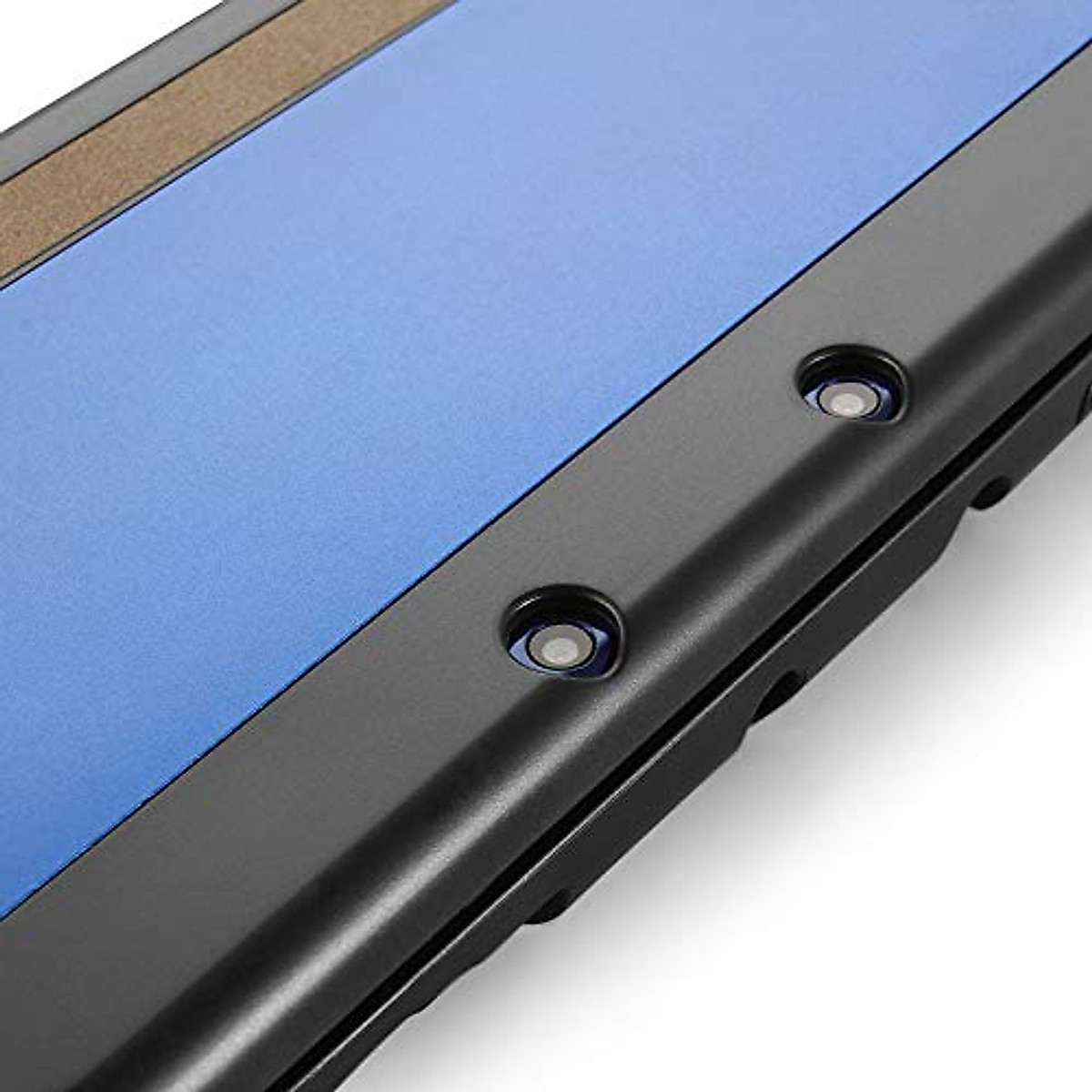 TNP Protective Case Compatible with Nintendo New 3DS XL LL 2015, Navy Blue - Plastic + Aluminum Full Body Protective Snap-on Hard Shell Skin Case Cover New Modified Hinge-Less Design
