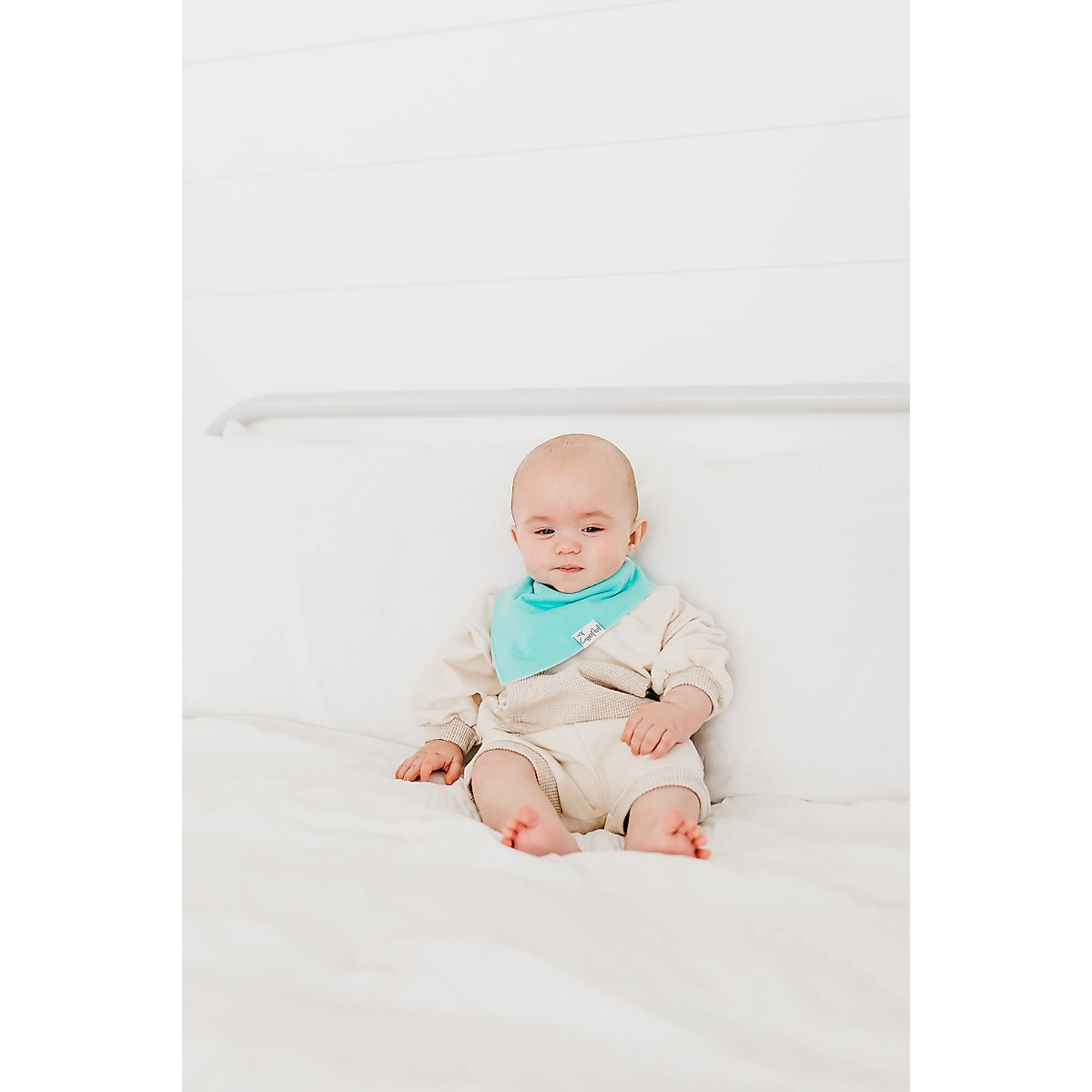 Copper Pearl Baby Bandana Bibs - 4 Pack Soft Cotton Baby Bibs for Drooling and Teething, Absorbent Drool Bibs for Baby Girl and Boy, Adjustable to Fit Newborns to Toddlers, Tons of Styles (Westyn)