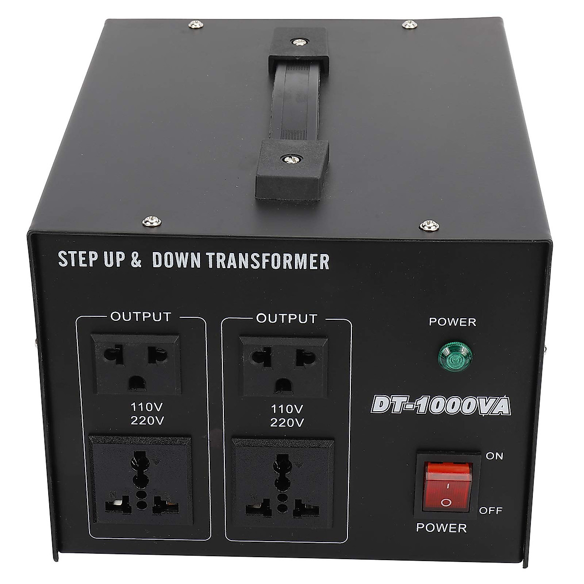 Patioer 1000W Voltage Converter Transformer(230V to 110V, 110V to 230V), Step Up/Down Converter 110/120 Volt - 220V/230V/240V Volt (1000W)