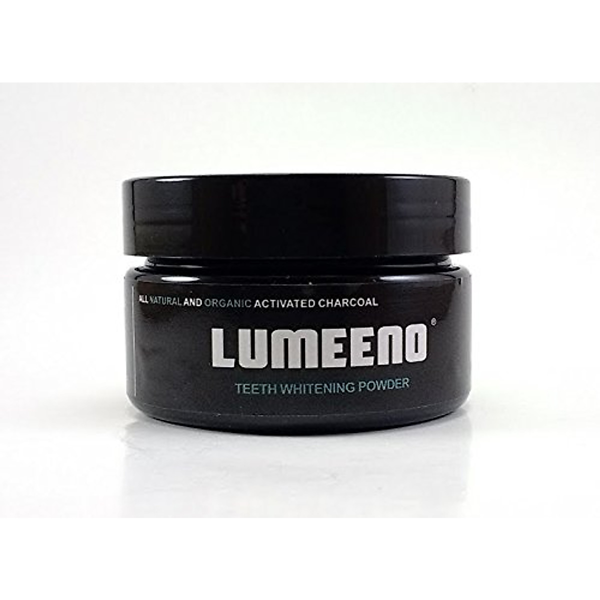 Lumeeno All Natural Organic Activated Charcoal Teeth Whitening for Sensitive Tooth and Gum - Whiten, Clean and Detoxify - Vegan - No Chemicals - Zero Bleach Whitener Enough for 150+ Uses