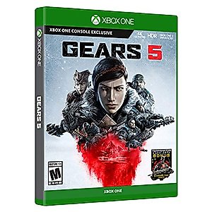Gears 5 Standard Edition Xbox One - Xbox One Console exclusive - ESRB Rated Mature (17+) - Action/Adventure game - Delivers brutal action across 5 modes - Multiplayer Supported