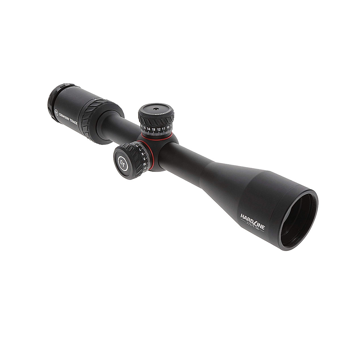 Crimson Trace Hardline 3-9x40mm Riflescope with SFP, BDC Reticle, Lightweight Solid Construction, Scope Caps and Lens Cloth for Hunting, Shooting and Outdoor