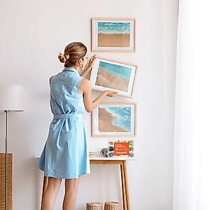 Hongway 276pcs Picture Hanging Kit, Picture Hanger Assortment, Heavy Duty Frame Hooks with Nails, Hanging Wire, Screw Eyes, D Ring and Sawtooth Hardware for Frames Mounting