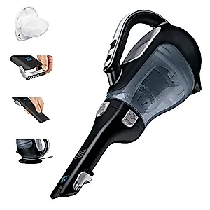 BLACK+DECKER 20V Hand Vacuum, Cordless, With Pivoting Nozzle, Easy to Empty Dust Bowl, Washable Filter (BDH2000L)