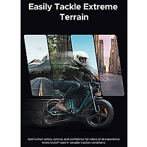 PHNHOLUN ENGWE-Electric-Bike 1000W-Motorcycle-Adults - with 26AH Dual-Battery-Ebike Engwe-M20 20" Fat Tire Off Road MTB 28MPH 94Miles (US Warehouse)