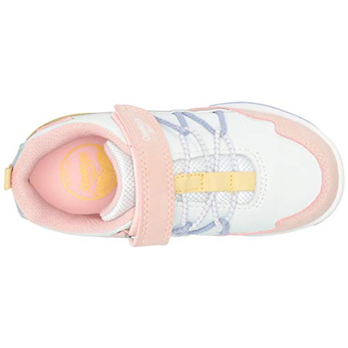 OshKosh B'Gosh Girls EverPlay Soley Sneaker, White Multi, 5 Toddler