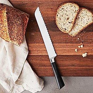 Mercer Culinary Züm Forged Bread Wavy Edge Knife, 8 Inch