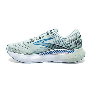 Brooks Women's Glycerin GTS 20 Supportive Running Shoe - Blue Glass/Marina/Legion Blue - 8 Medium
