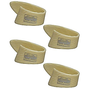 Golden Gate GP-10-4PK Grained Ivoroid Thumb Picks - Large - 4 Pack