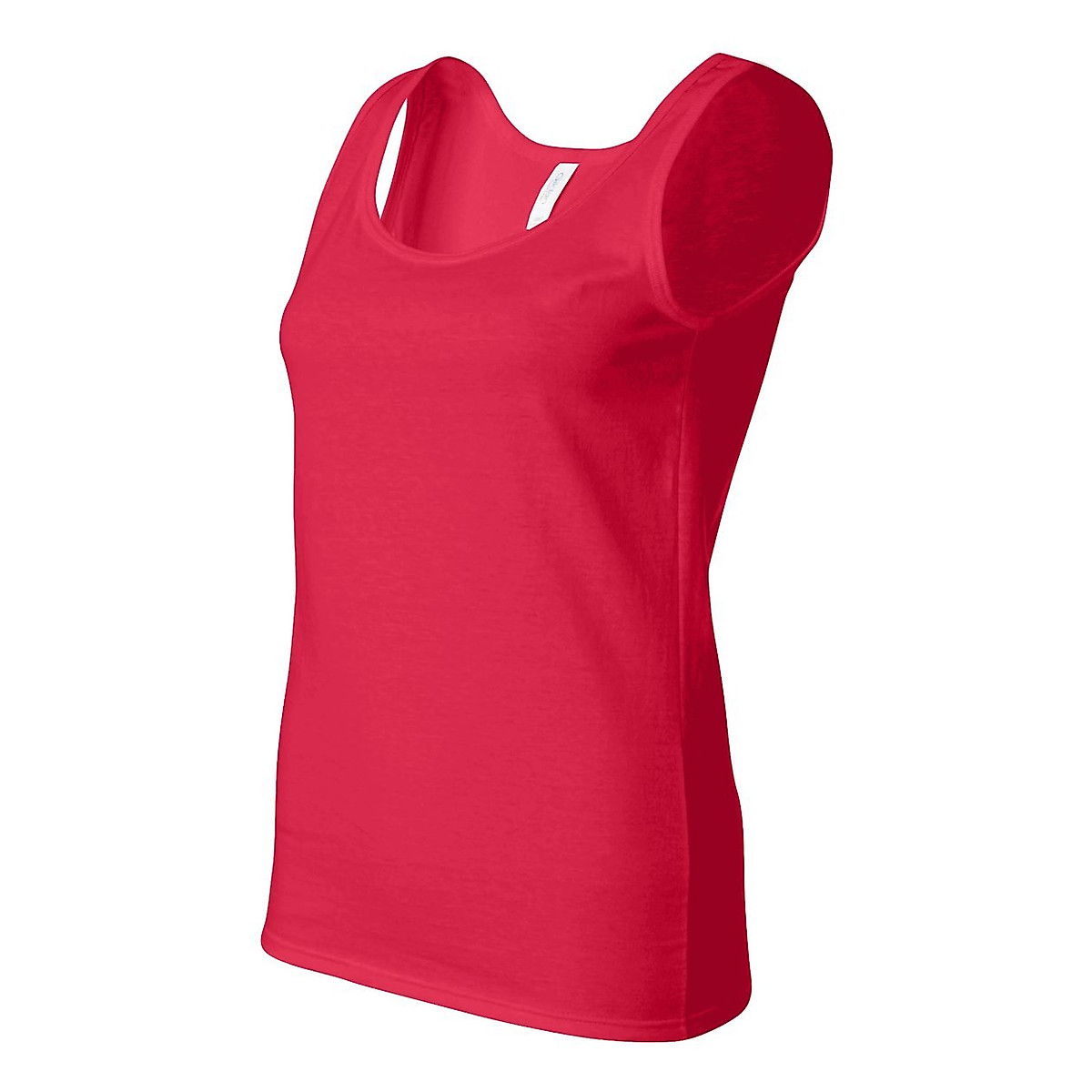 Fashion Gildan 64200L GD Ladies Tank Top Cherry Red Large